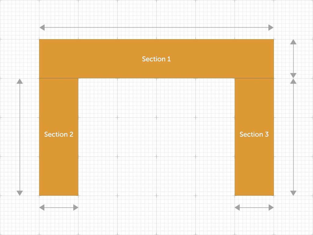 U-shape – InovaWorktops
